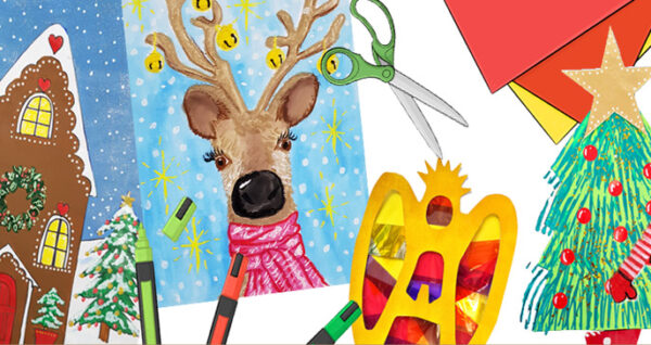 Christmas 1 | Creative Kids Art Lessons