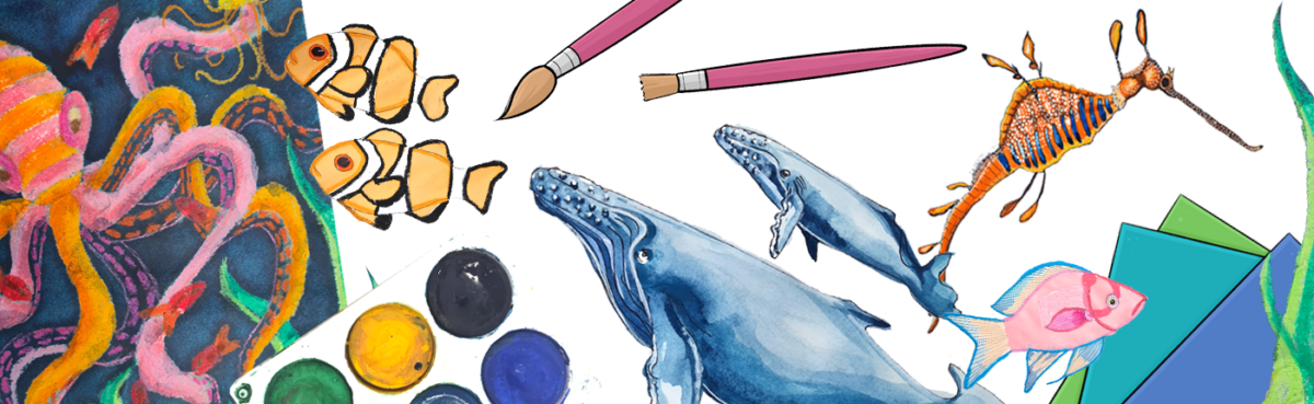 Sea Life Art Lesson Plans - Creative Kids Art Lessons