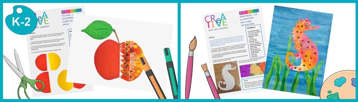 Illustrators Art Lesson Plans - K-6 Art Lesson Plans