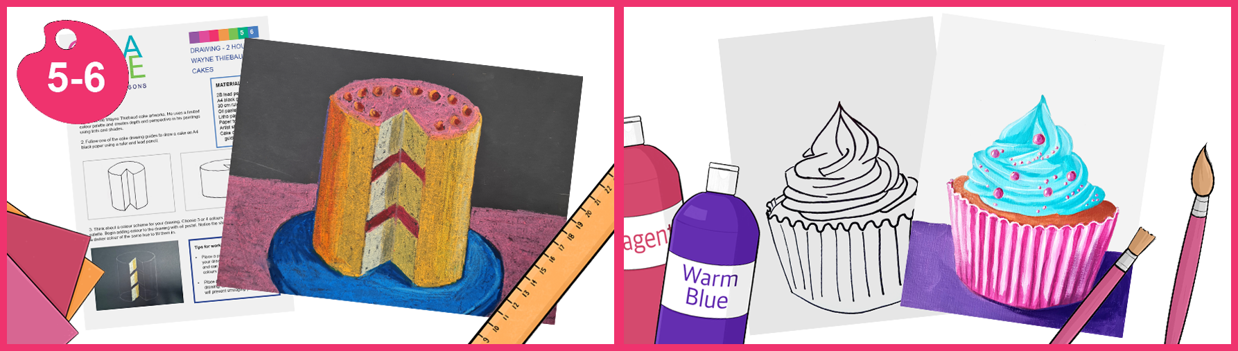 Wayne Thiebaud Art Lesson Plans - K-6 Art Lessons