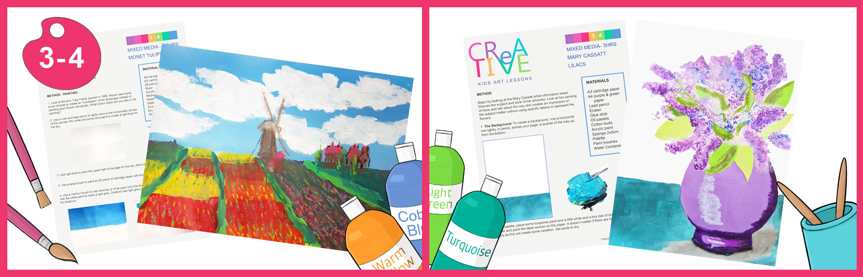 Impressionists - Kids Art Lesson Plans