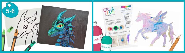 Mythical Creatures Art Lesson Plans - K-6