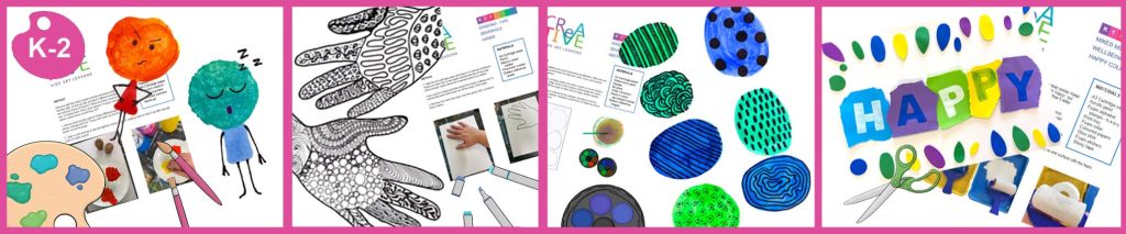 Wellbeing Art Lesson - K-6 Art Lesson Plans