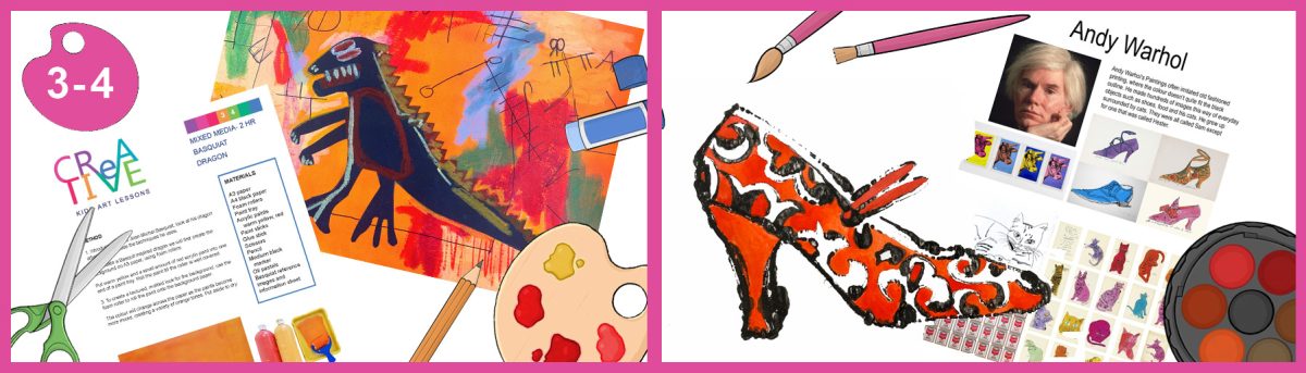 USA Artists - Art Lesson Plans - K-6 Art Lessons