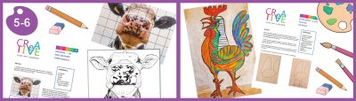 Farm Animal Art Lesson Plans - Creative Kids Art Lessons