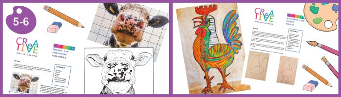 Farm Animal Art Lesson Plans - Creative Kids Art Lessons Farm Animal Art Lesson Plans - Creative Kids Art Lessons