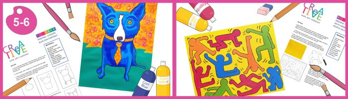 USA Artists - Art Lesson Plans - K-6 Art Lessons