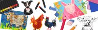 Farm Animal Art Lesson Plans - Creative Kids Art Lessons