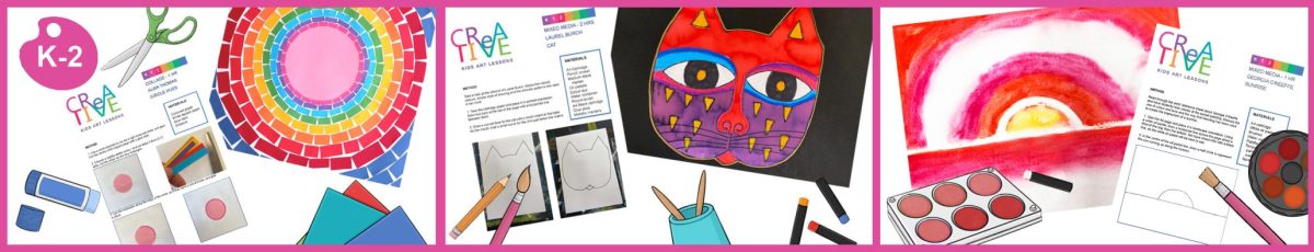 USA Artists - Art Lesson Plans - K-6 Art Lessons