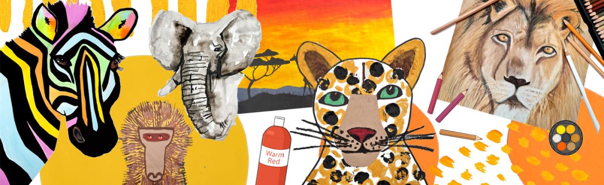 African Animal Art Lesson Plans - Creative Kids Art Lessons