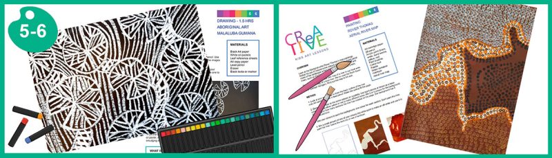 Australian Aboriginal Art Lesson plans for teachers