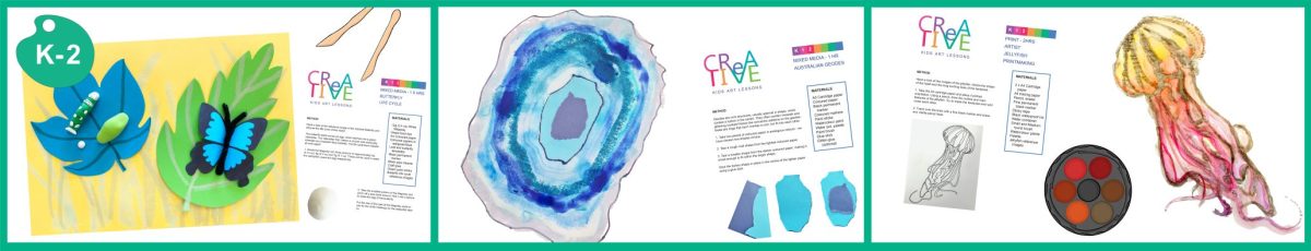 Art from Australia - Art Lesson plans for teachers