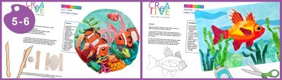 Fish Art Lesson Plans - Creative Kids Art Lessons