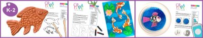 Fish Art Lesson Plans - Creative Kids Art Lessons