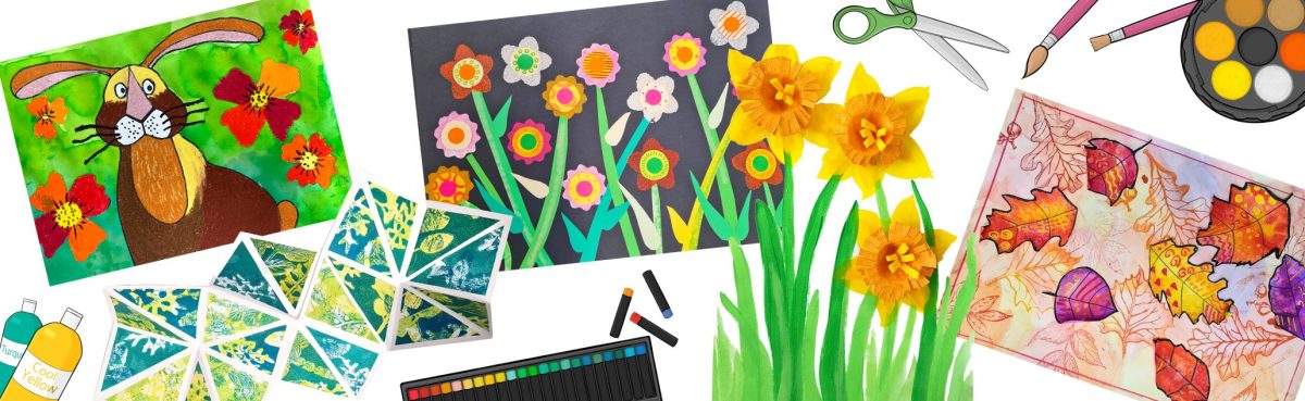 Year Events to Seasons; Spring + Autumn or Fall | Creative Kids Art Lessons