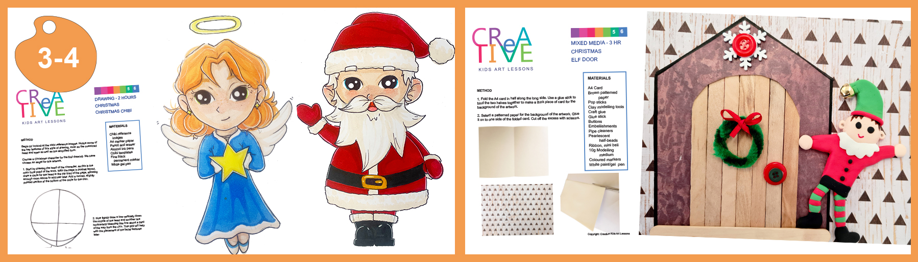 Christmas 2 | Creative Kids Art Lessons