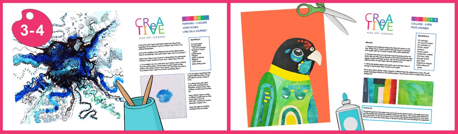 Australian Artists - Kids Art Lesson Plans