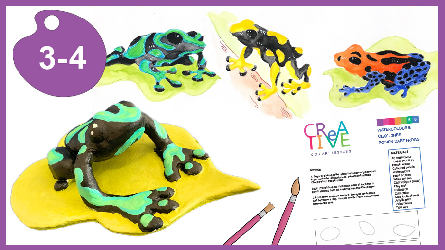 Deadly & Dangerous Art Lesson Plans - Creative Kids Art Lessons