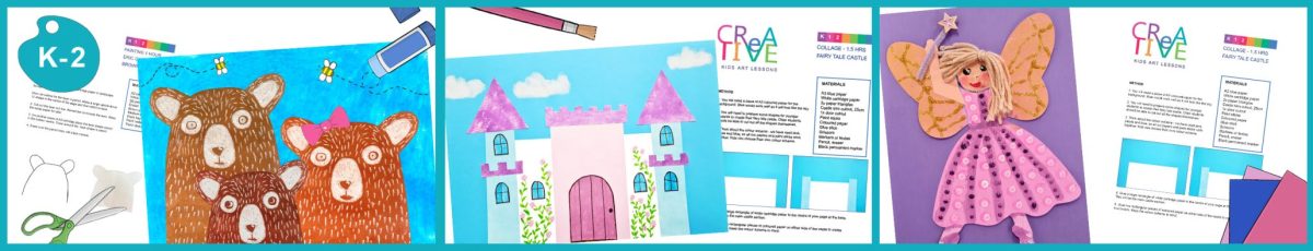 Fairytales and Fables Art Lesson Plans - K-6